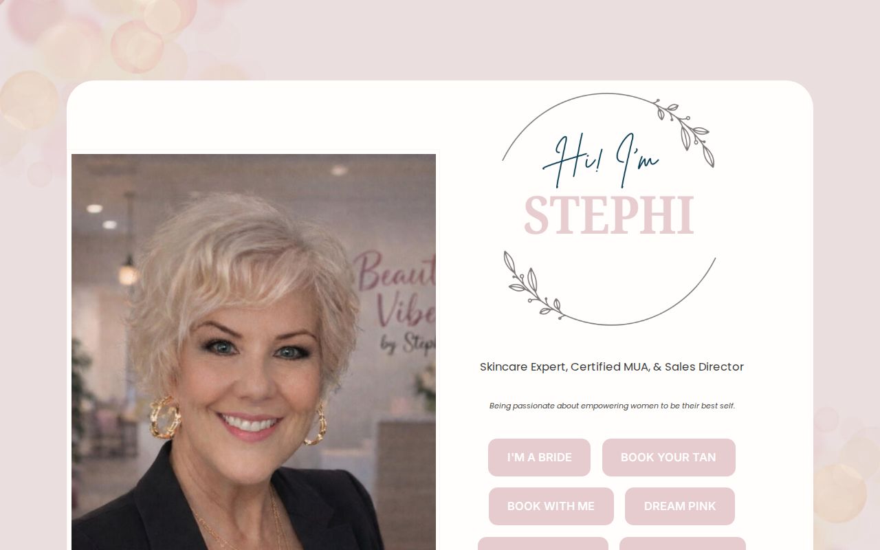 STEPHI SHIPLEY | PINK MINI SITES